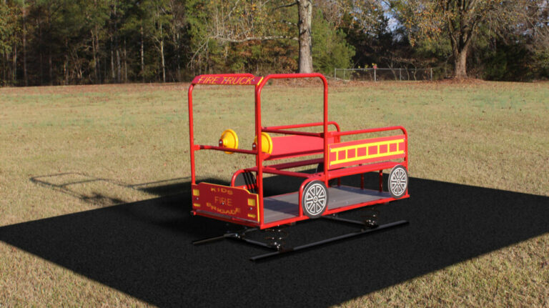 Fire Engine Spring Rider | Playground Solutions